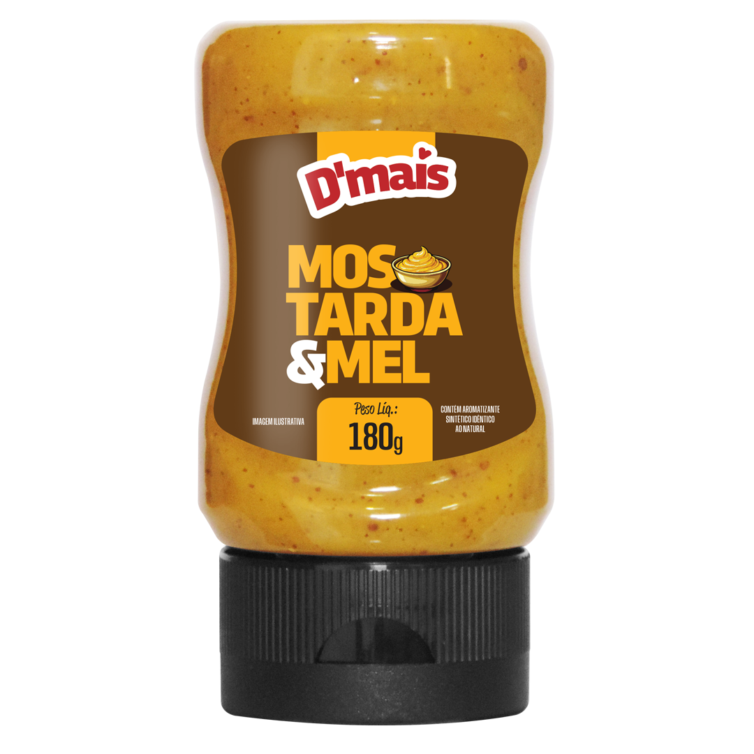 Mostarda e Mel D'mais - 180g - Lanchero Alimentos